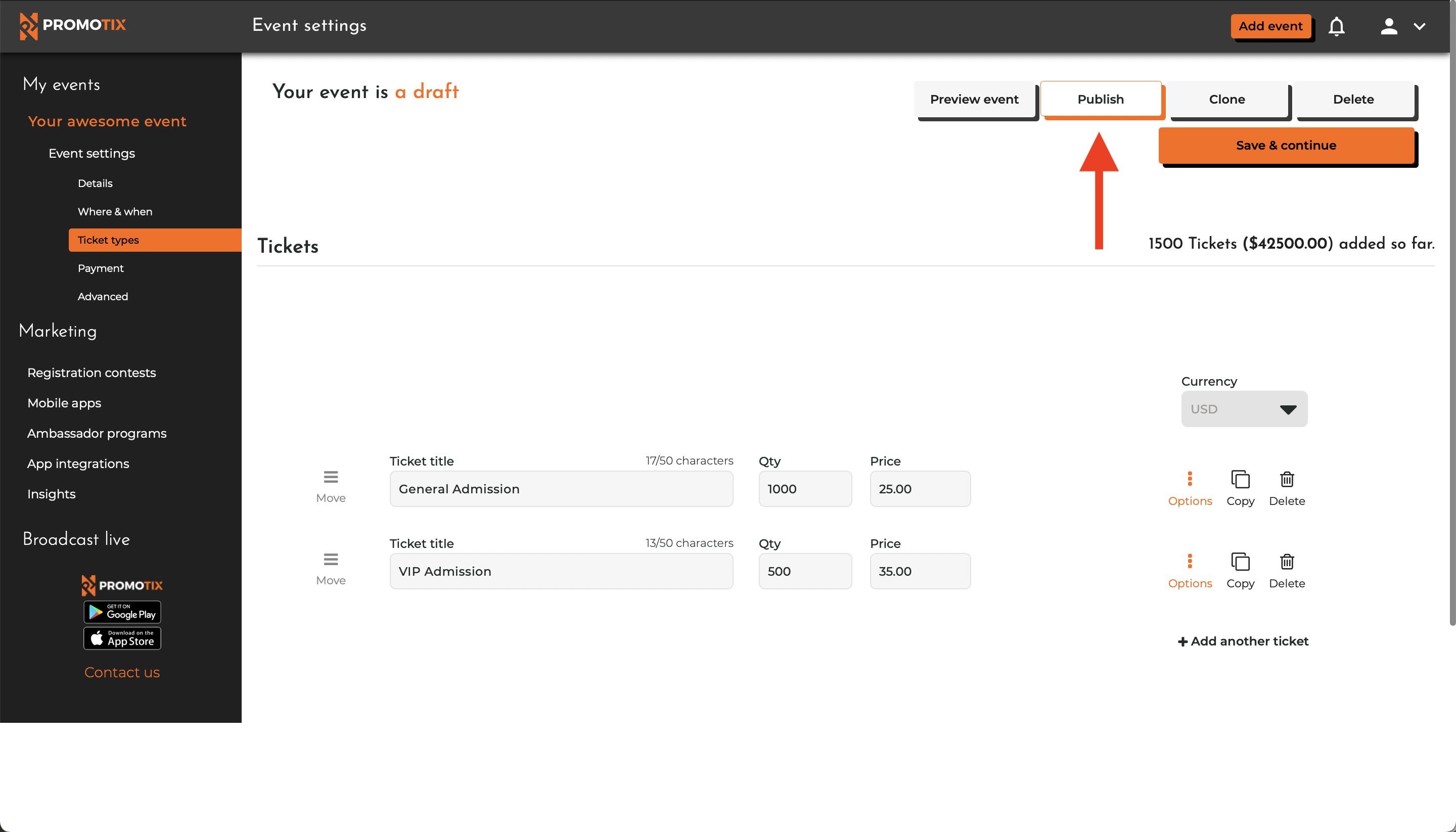 How to factor in expenses into your PromoTix ticket prices